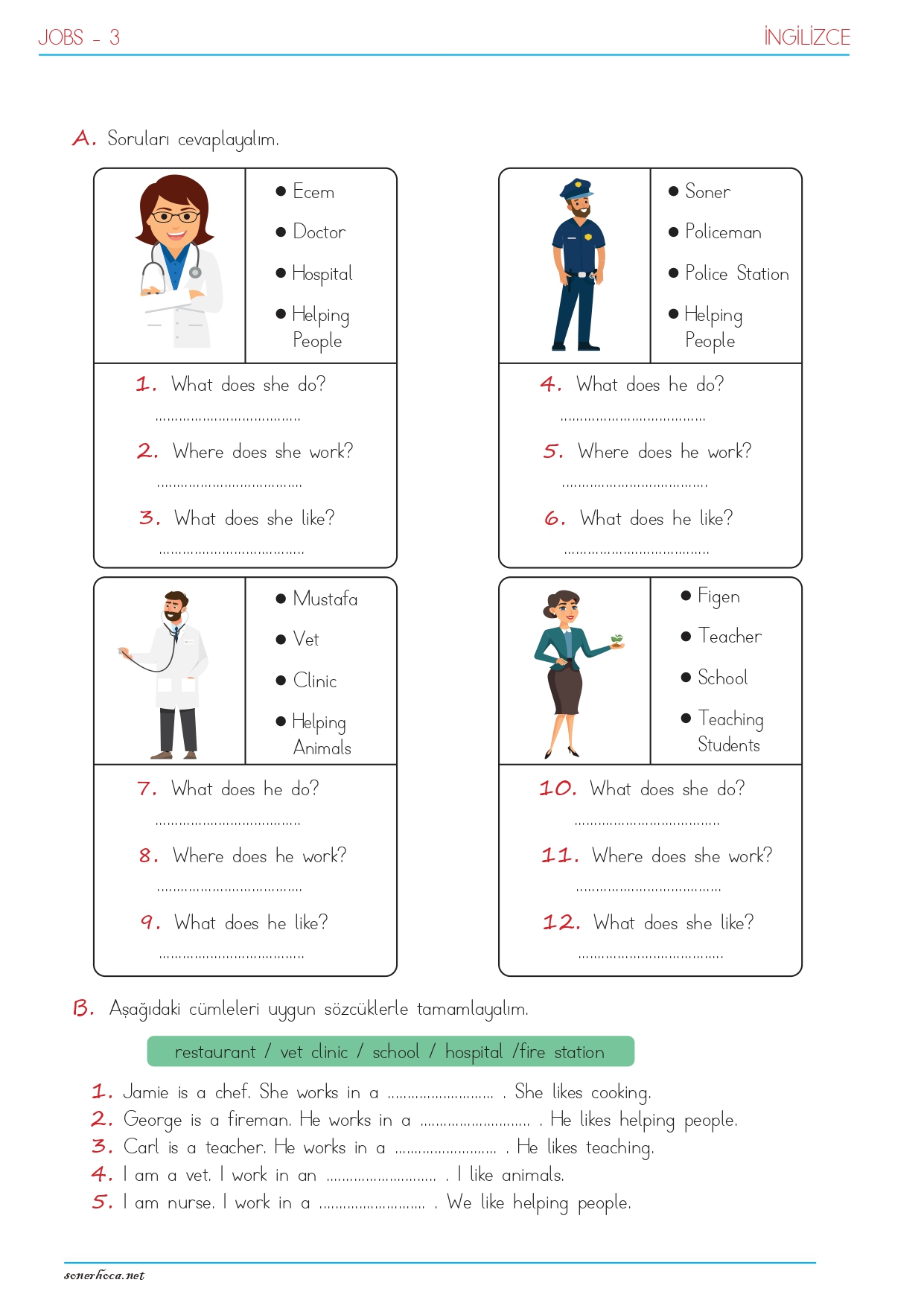 4. Sınıf Etkinlik Jobs - 3
